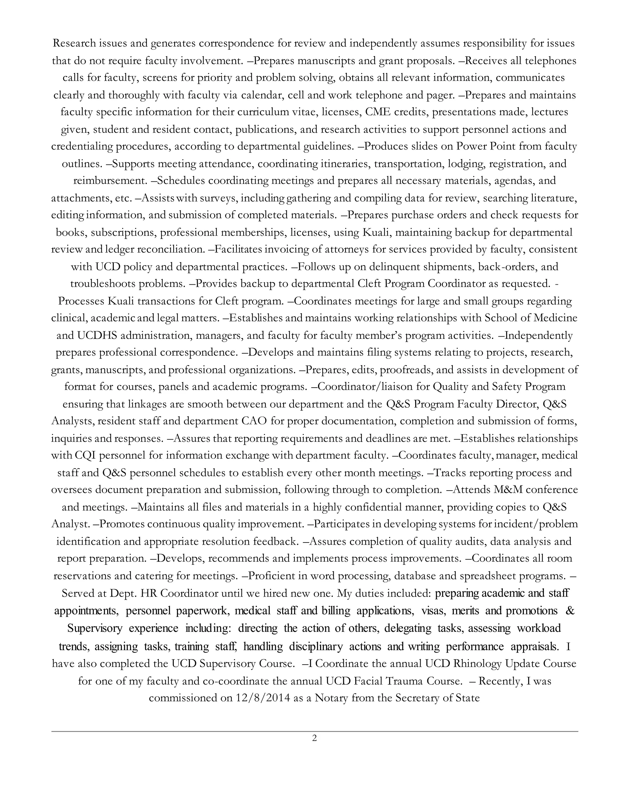 Suzanne's Professional Resume 4-2016 | PDF