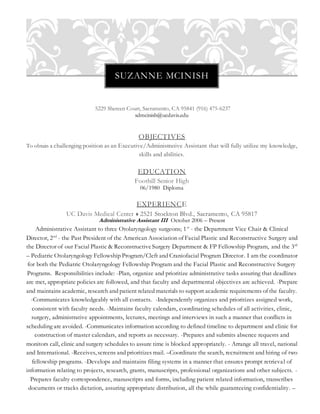 Suzanne's Professional Resume 4-2016 | PDF