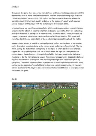 Scouting Report Coaching Assessment | DOCX