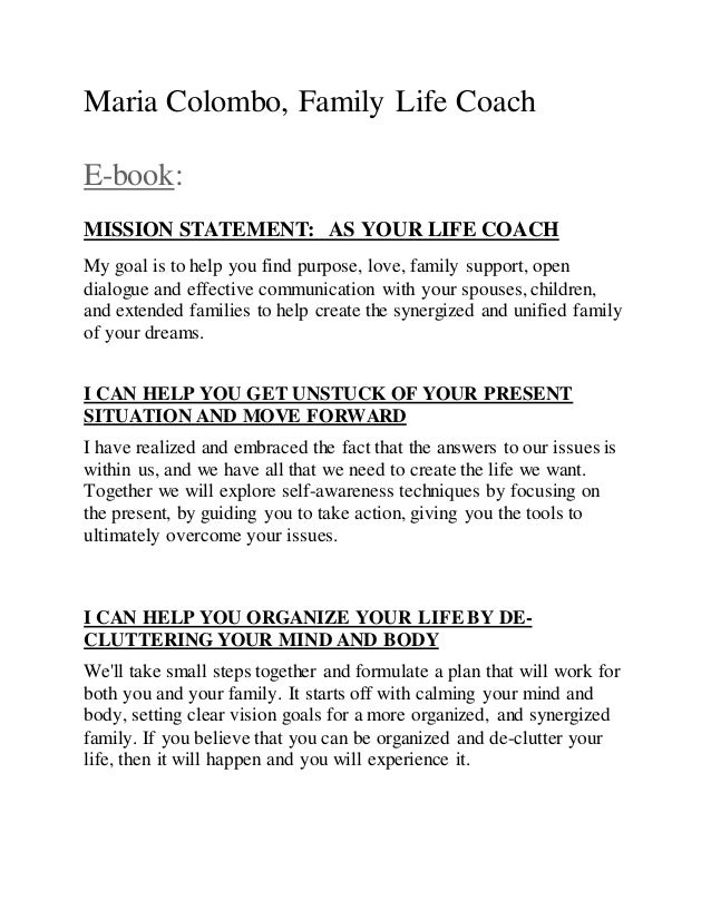 E Book Maria Colombo Family Life Coach Services pdf e-book-maria-colombo-family-life-coach-services-pdf