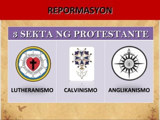 Repormasyon | PPT