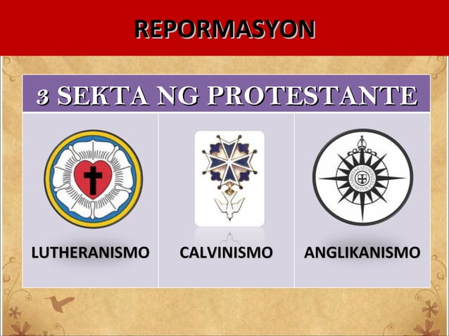 Repormasyon | PPT