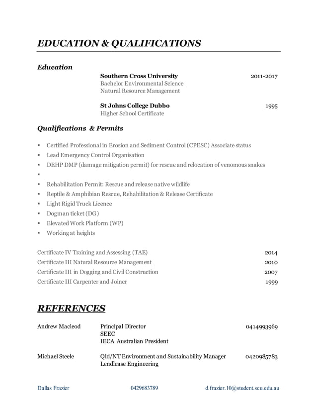 Resume 2016 | DOCX | Civil Engineering Industry | Industries