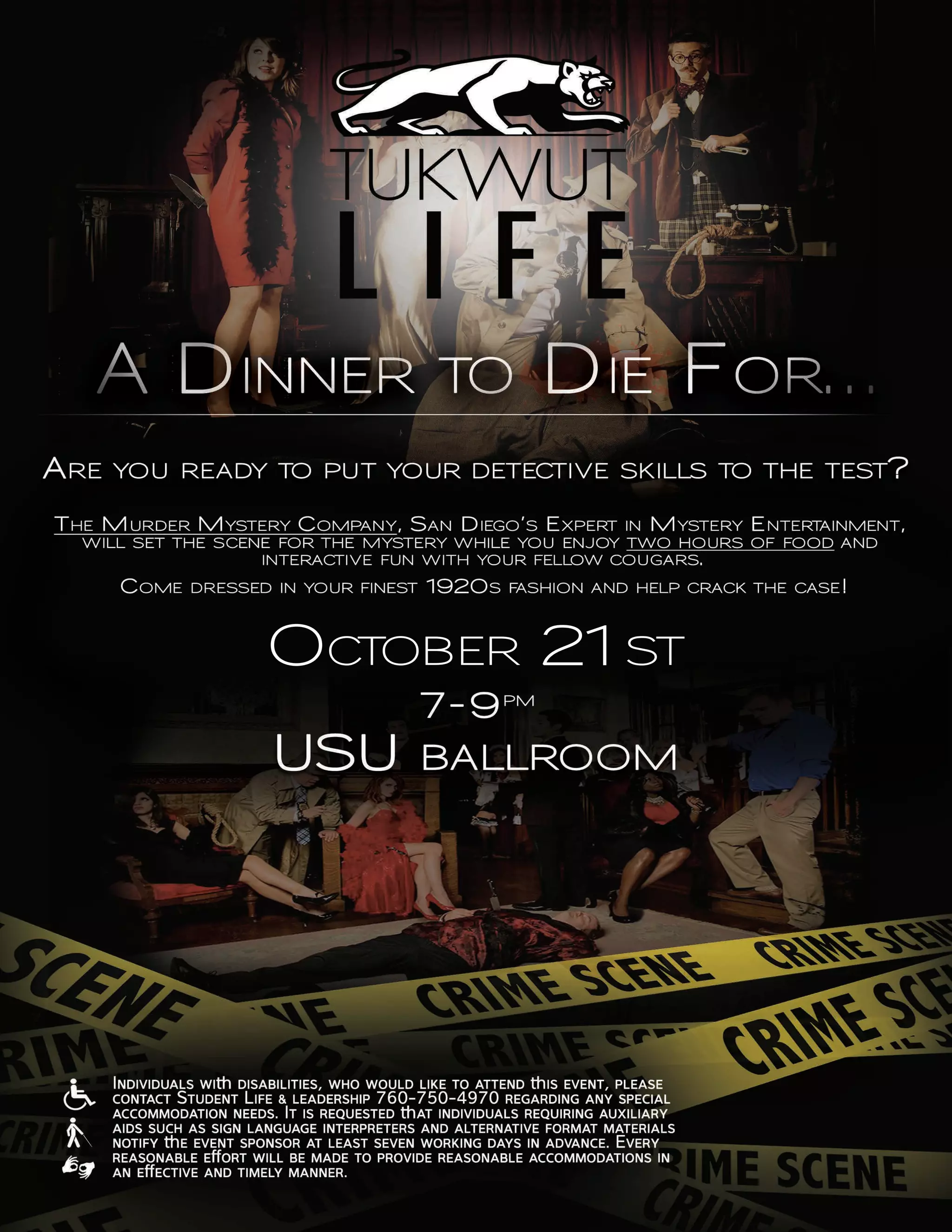 Murder Mystery Flyer Final draft | PDF