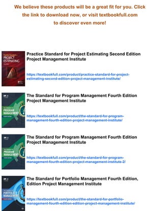 Practice Standard for Scheduling Third Edition Project Management ...