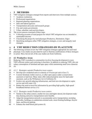 Mitigating Vehicle-Miles Traveled (VMT) in Rural Development | PDF
