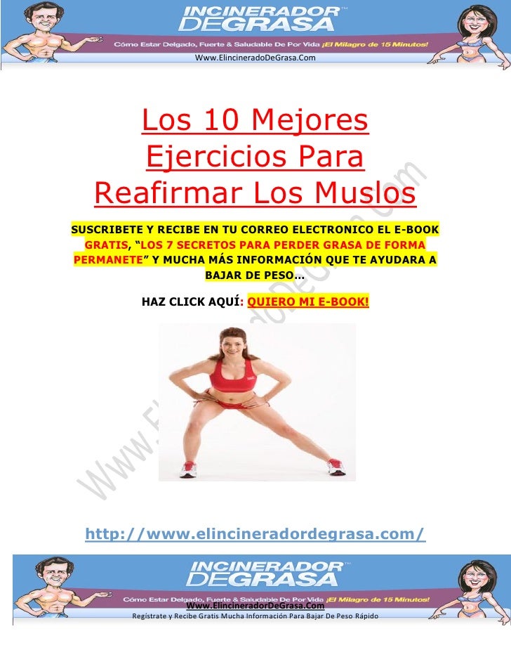 Los 10 Mejores Ejercicios Para Reafirmar Los Muslos Los 10 Mejores Ejercicios Para Reafirmar Los Muslos