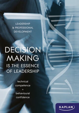 Decision Making is the Essence of Leadership | PDF