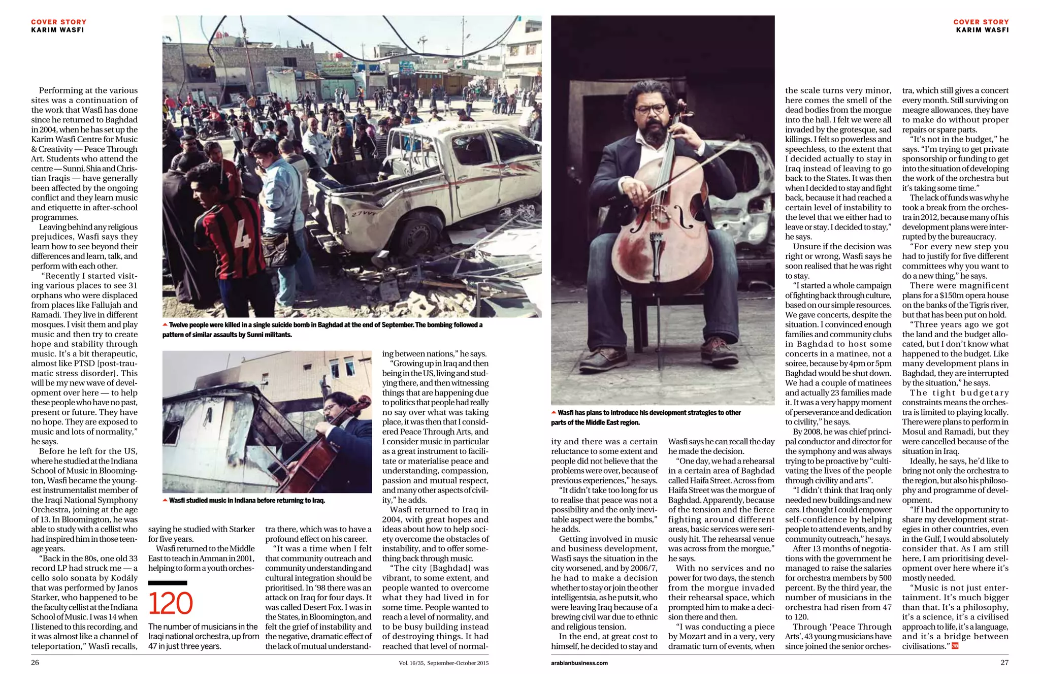 Karim Wasfi cover story-2 | PDF