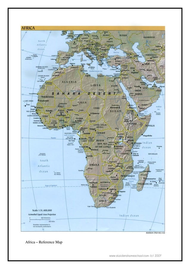 6756062 African Maps | PDF