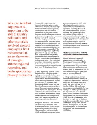 Chubb_DISASTER_RESPONSE_4-19-16 | PDF