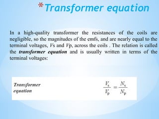 67, 68 PPT Principle of operation of the transformer.pptx