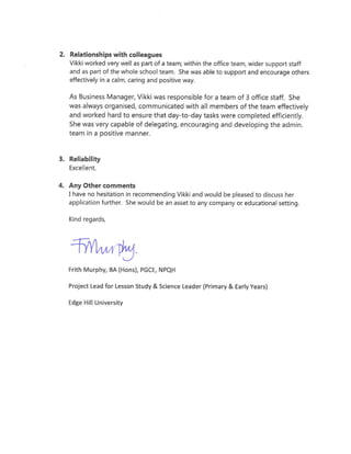 REFERENCE FROM FRITH | PDF