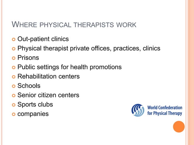 Physical Therapy | PPTX