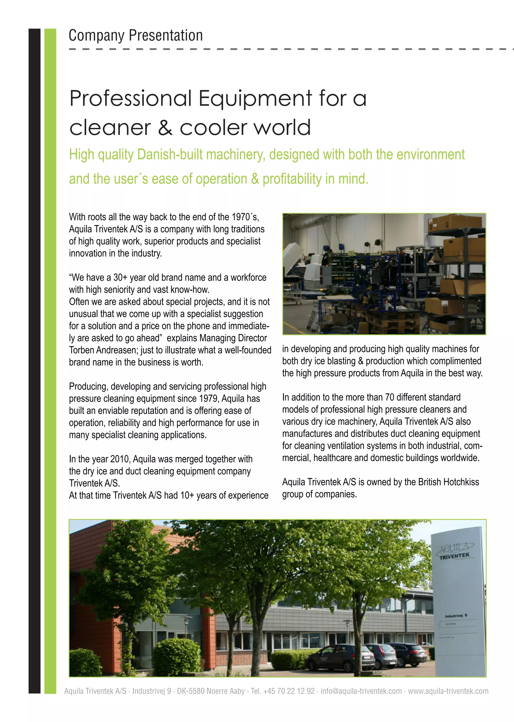 Aquila Triventek Presentation | PDF