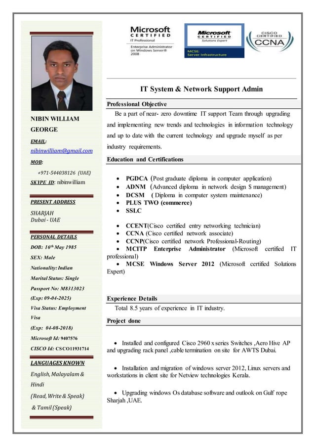 nibin_Resume | PDF