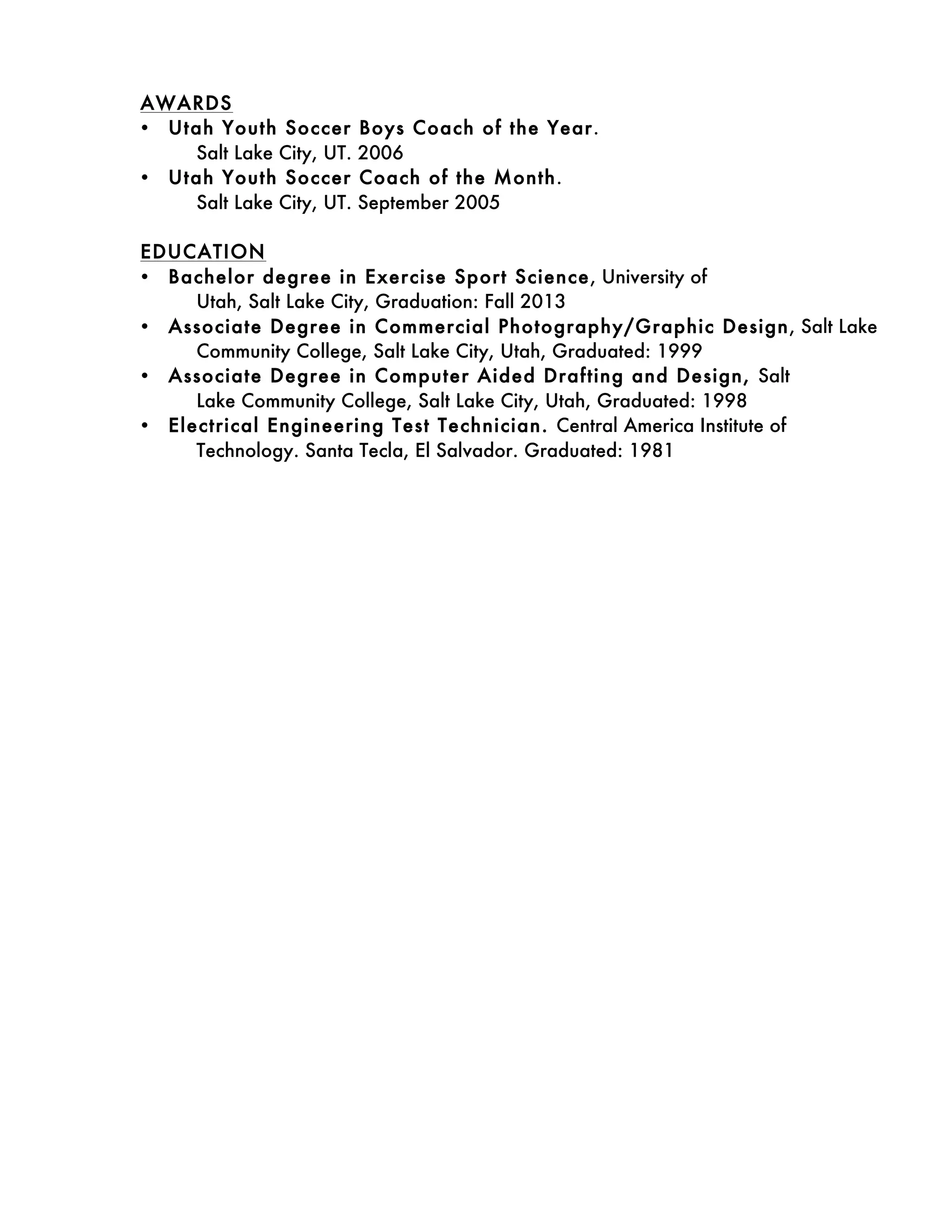 Mauricio iGoal Resume 2015rev | PDF