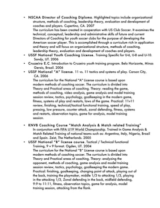 Mauricio iGoal Resume 2015rev | PDF