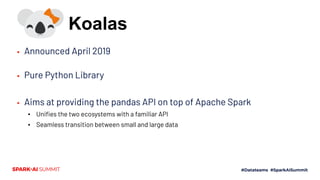 Koalas: Pandas on Apache Spark | PDF | Databases | Computer Software and Applications