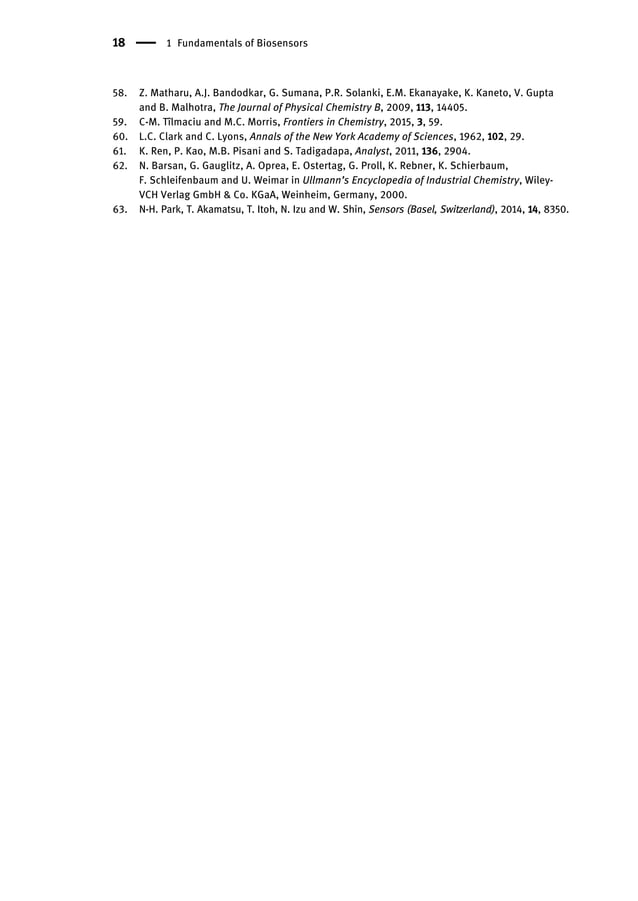 Biosensors Fundamentals and Applications 1st Edition Pandey | PDF