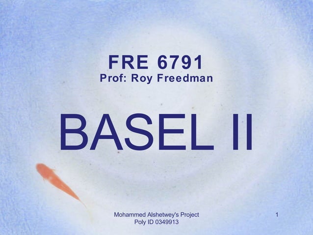 BASEL II | PPT