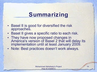 BASEL II | PPT