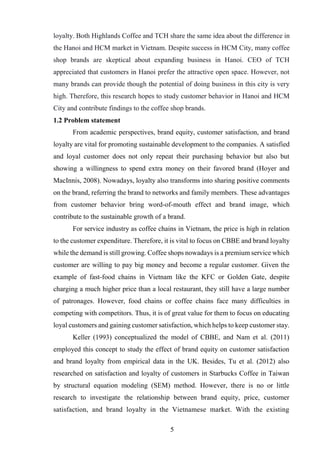A study on customer behaviors in chain coffee shops in Vietnam | PDF