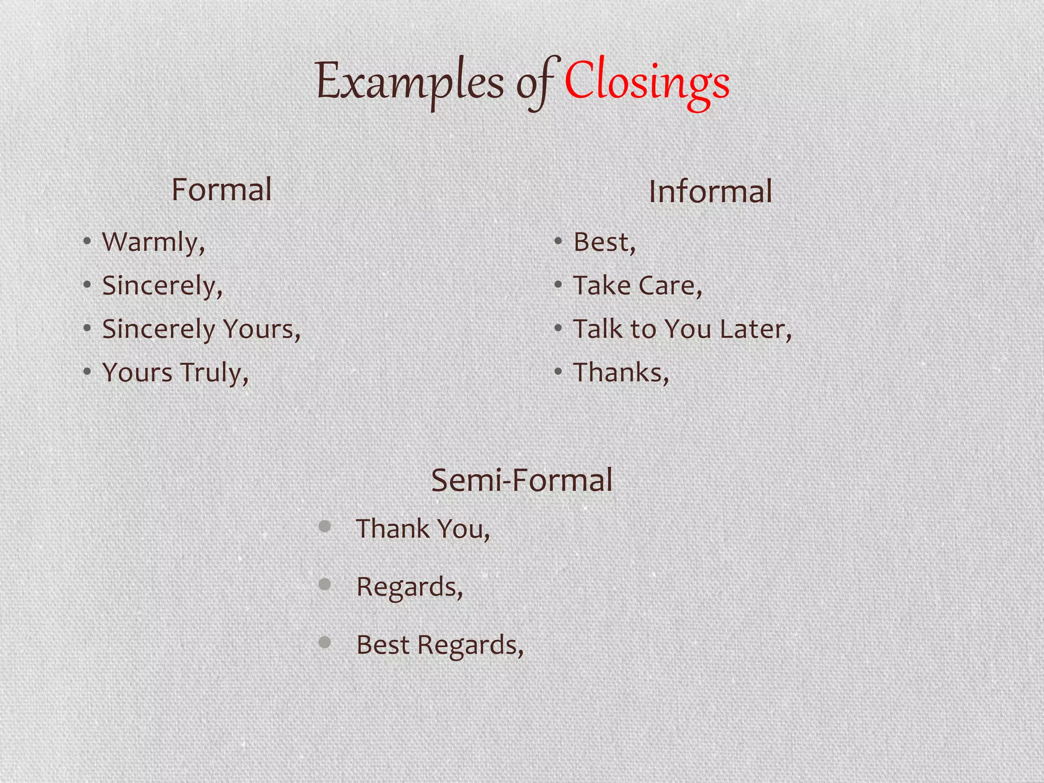 Email Etiquette PPT | PDF