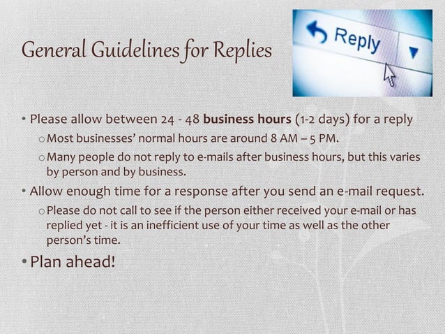 Email Etiquette PPT | PDF