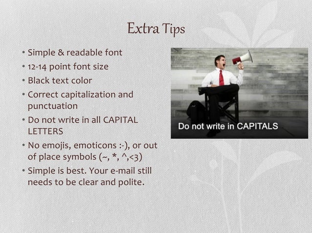 Email Etiquette PPT | PDF