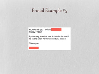 Email Etiquette PPT | PDF