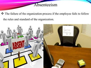 Absenteeism, Tardiness & Turnover at Aarong | PPTX