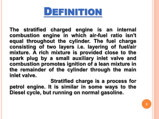 67984329 stratified-charged-engine-ppt | PDF