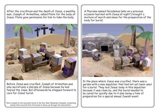 Bible MiniWorld: The Easter Story | PDF