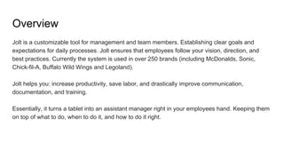 Jolt Overview-min | PDF