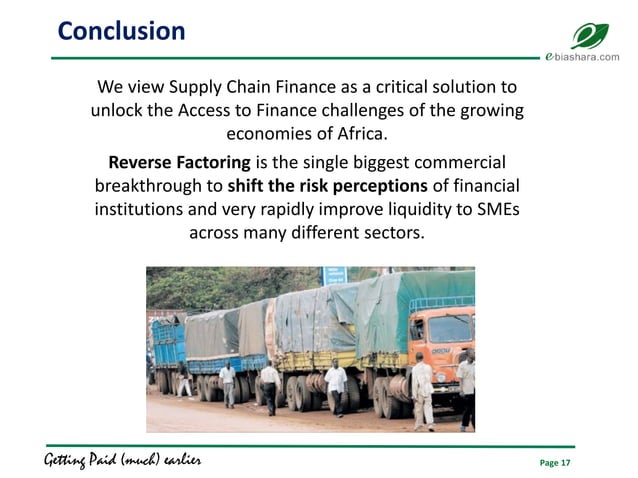 SCF presentation (Introduction) Generic v0.6 | PPT