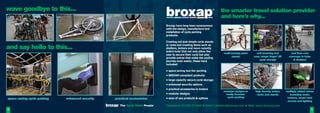 Broxap Smarter Cycle Solutions | PPT