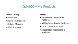 Technology-Presentation_Qualcomm_Intel | PPT