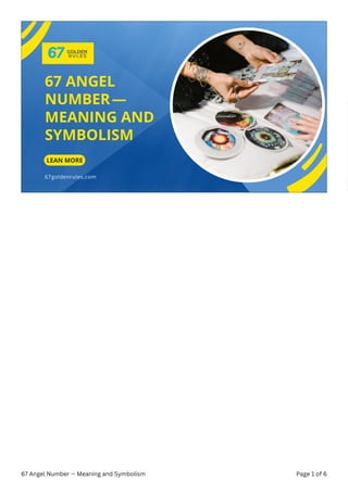 67 Angel Number — Meaning and Symbolism.pdf