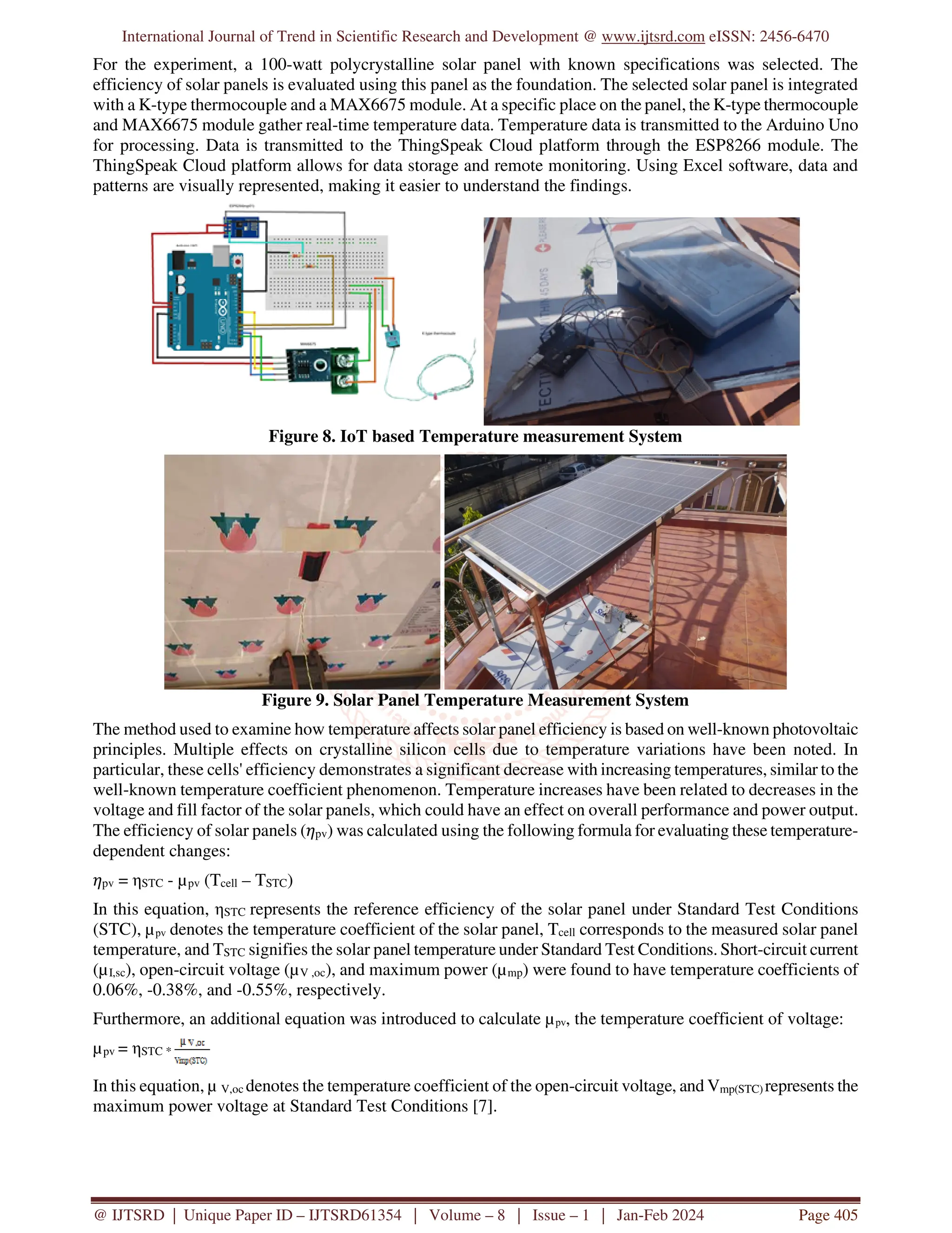 An Investigation of the Temperature Effect on Solar Panel Efficiency ...