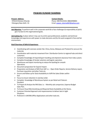 Pawan Kumar Sharma | DOC