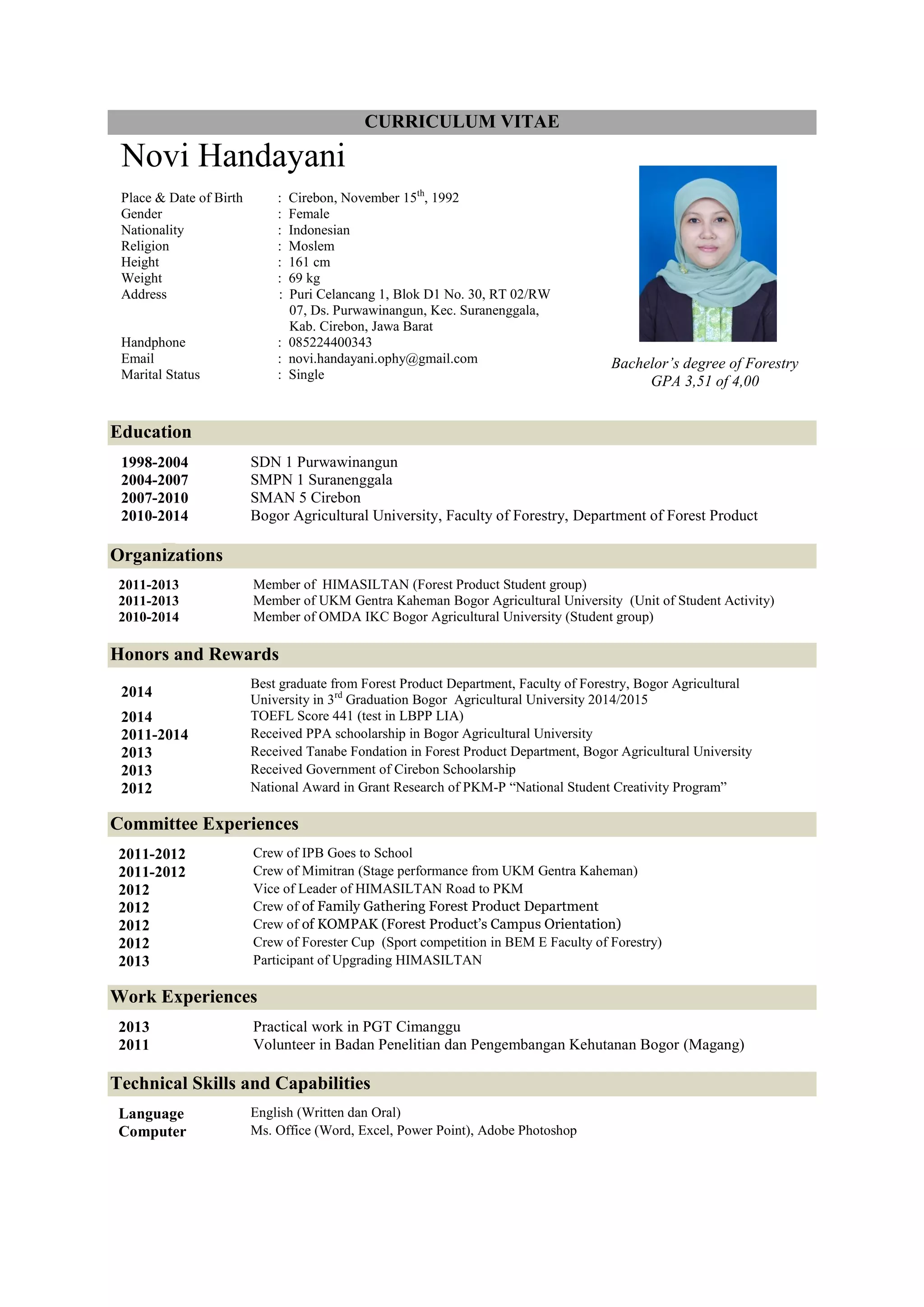 Novi Handayani Baru English | PDF