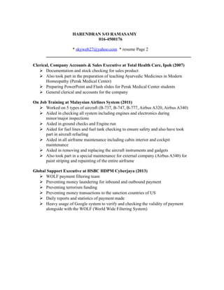 Resume Latest | PDF