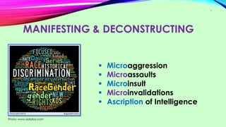 APRIL-702-Racial Microaggressions in Everyday Life-Derald-W-Sue | PPT