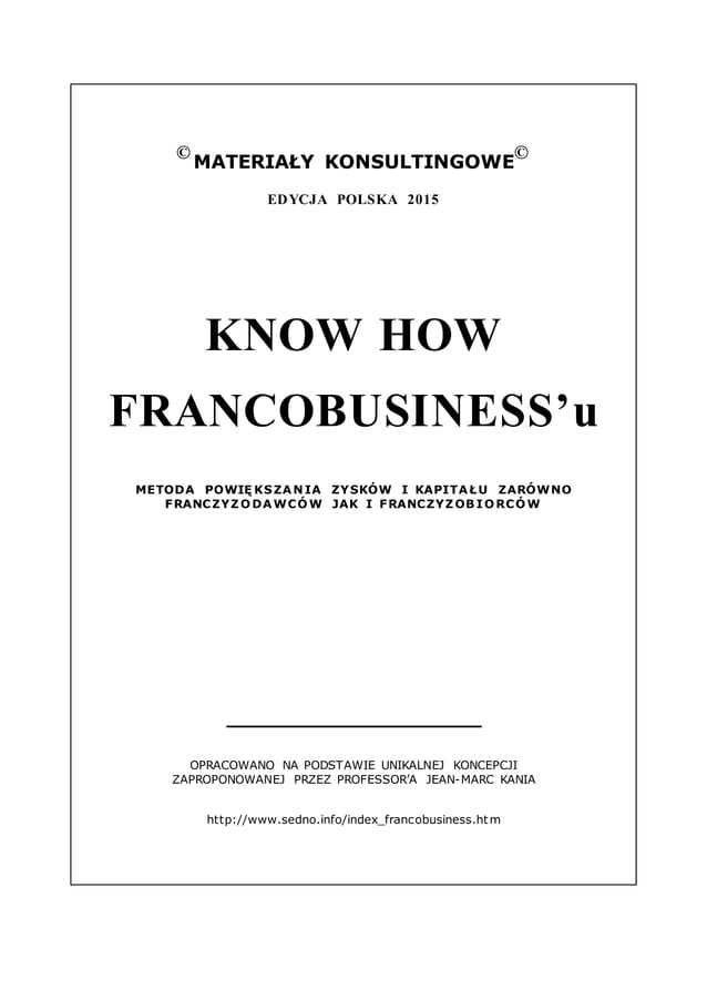 FRANCOBUSINESS FRONT PAGE OK — Polish | DOCX