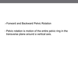 BIOMECHANICS OF HIP JOINT BY Dr. VIKRAM | PPTX