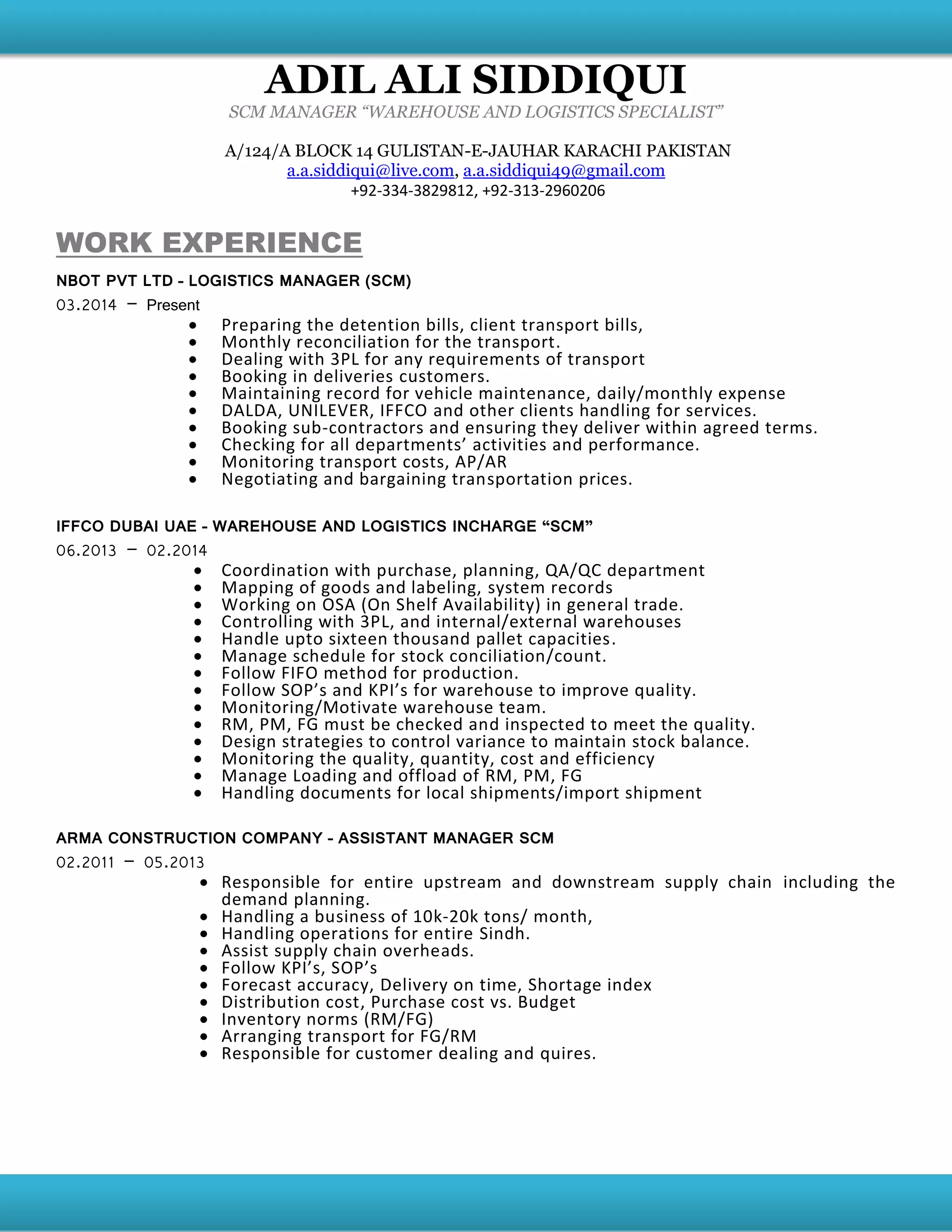 SHEIKH ADIL ALI SIDDIQUI | PDF