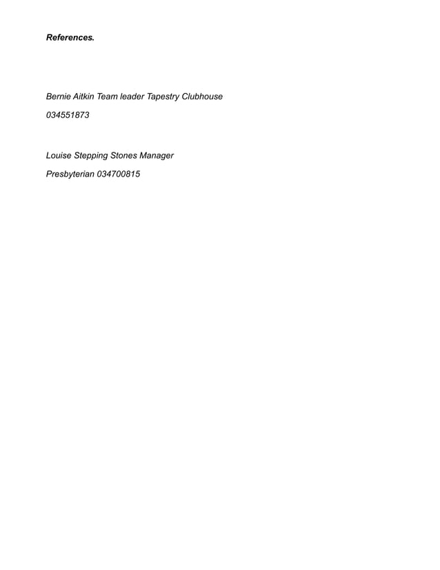 Diana Walker 2015 CV | RTF | Careers