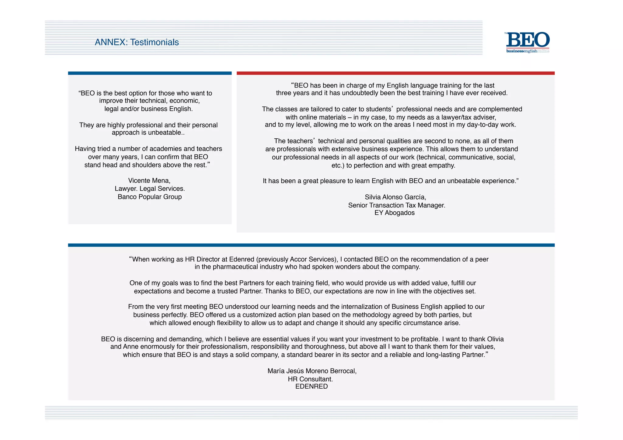 BEO Corporate Presentation | PDF