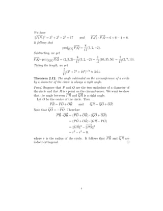 dot product of vectors | PDF